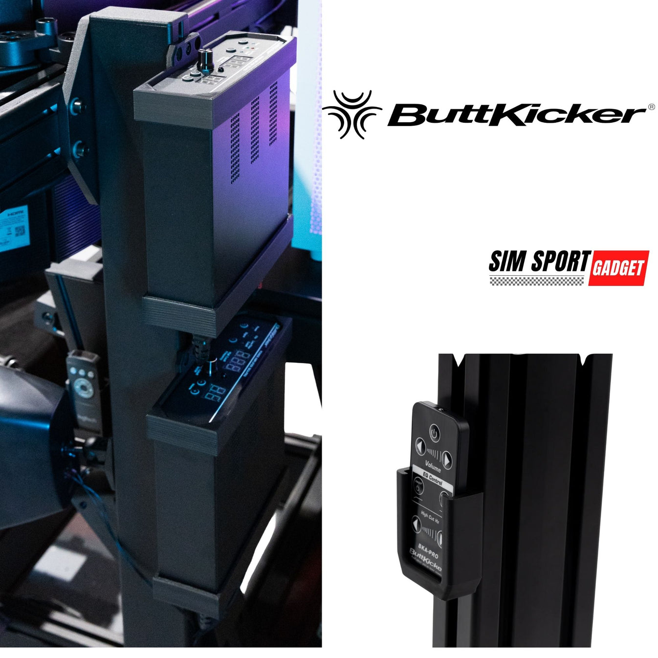 ButtKicker Pro / Plus Accessories Combo – SimSportGadget