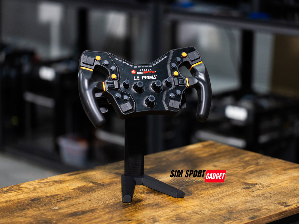 Wheel Display Stand for Sim Racing Steering Wheels – SimSportGadget