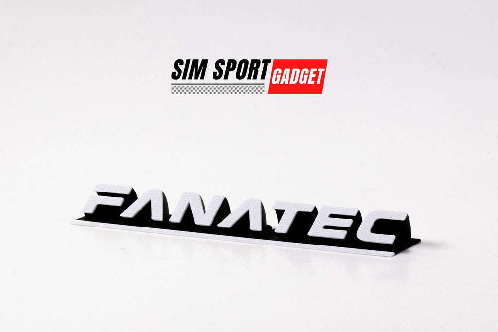 Fanatec Logo Decor - Sim Sport Gadget – SimSportGadget