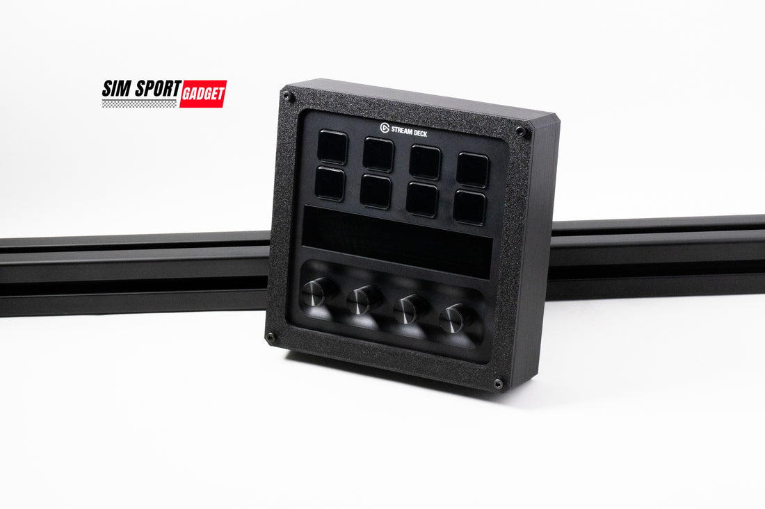 Stream Deck Enclosure With Adjustable Mount for Sim Racing | Flight Rig ...